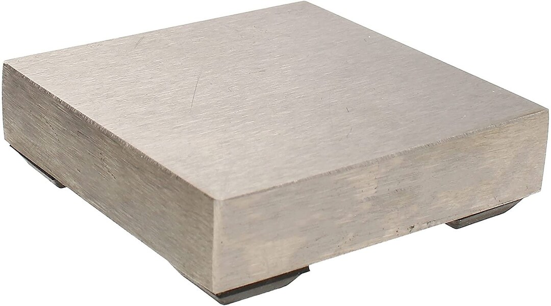 The Beadsmith Steel Bench Block - With Rubber Feet - Flat Anvil ...