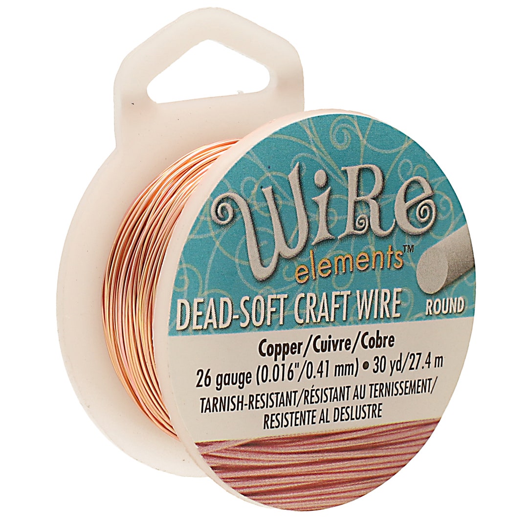The Beadsmith Wire Elements Craft Wire – Tarnish Resistant, Soft Temper ...