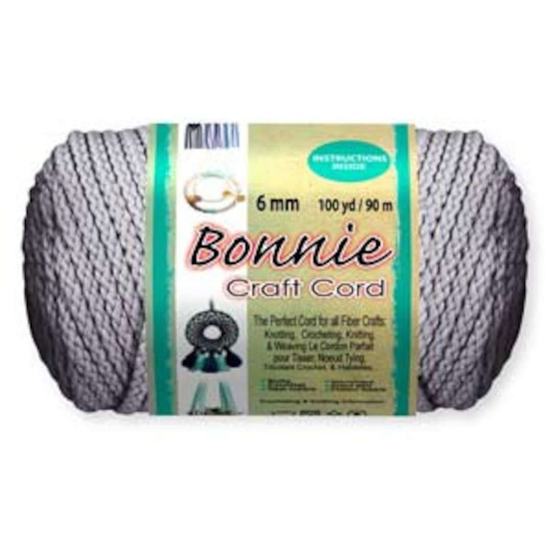 Pepperell 6mm Bonnie Macramé Craft Cord, 100-yard, Shadow - Etsy