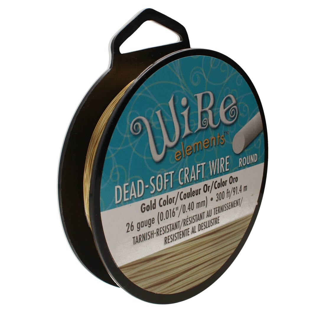 The Beadsmith Wire Elements Craft Wire – Tarnish Resistant, Soft Temper ...