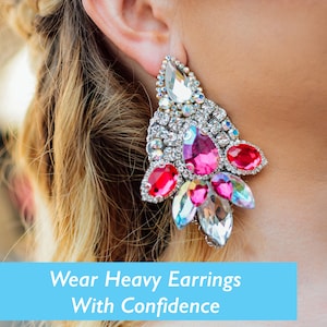 The Beadsmith Jewelry Aid Earring Lifter- Earring Backs F/ Support F ...