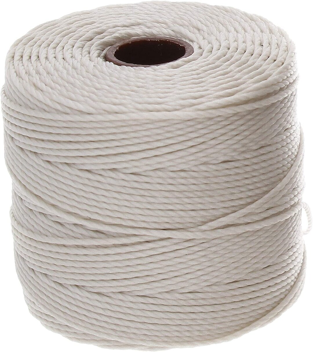 The Beadsmith S-lon Bead Cord – .5 Mm Twisted Nylon Cord for Stringing ...