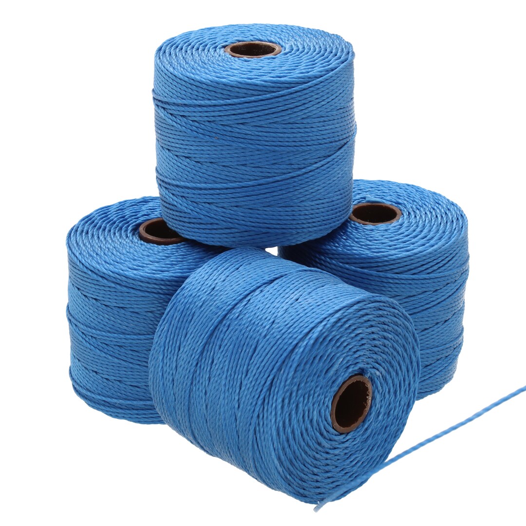 The Beadsmith S-lon Bead Cord – .5 Mm Twisted Nylon Cord for Stringing ...