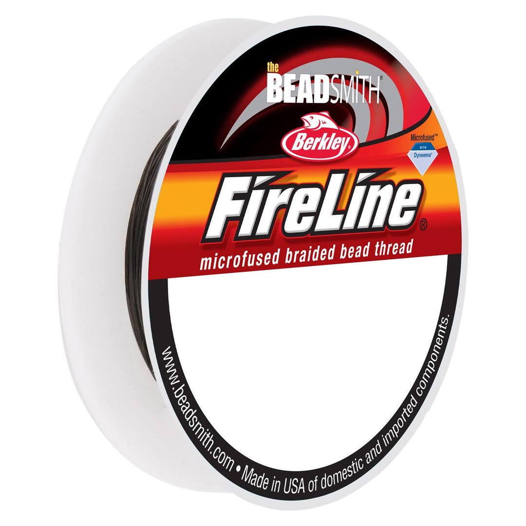 The Beadsmith Fireline by Berkley – Micro-fused Braided Thread – 4lb ...