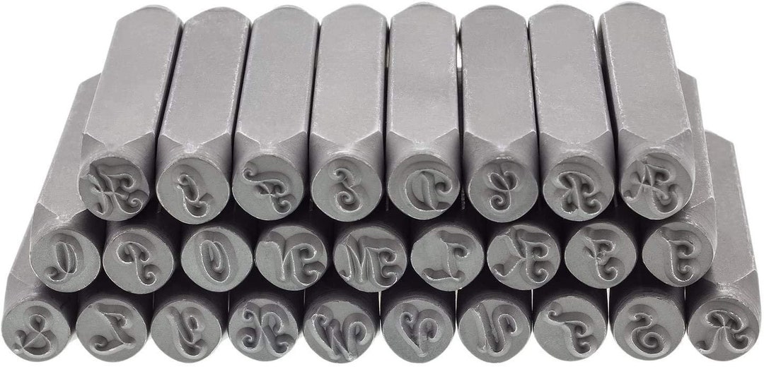 Cambridge Letter Set Upper, Case Punch 27 Pc 6mm LPS69 by Beadsmith - Etsy
