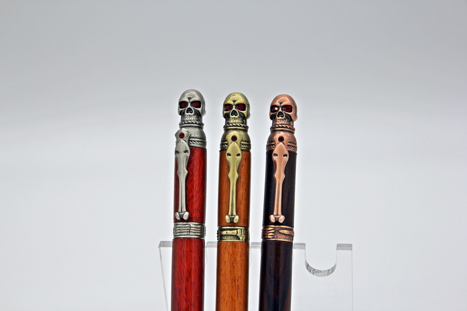 Skull Pens Skull Fountain Pen Bones Pen Voodoo Pen - Etsy