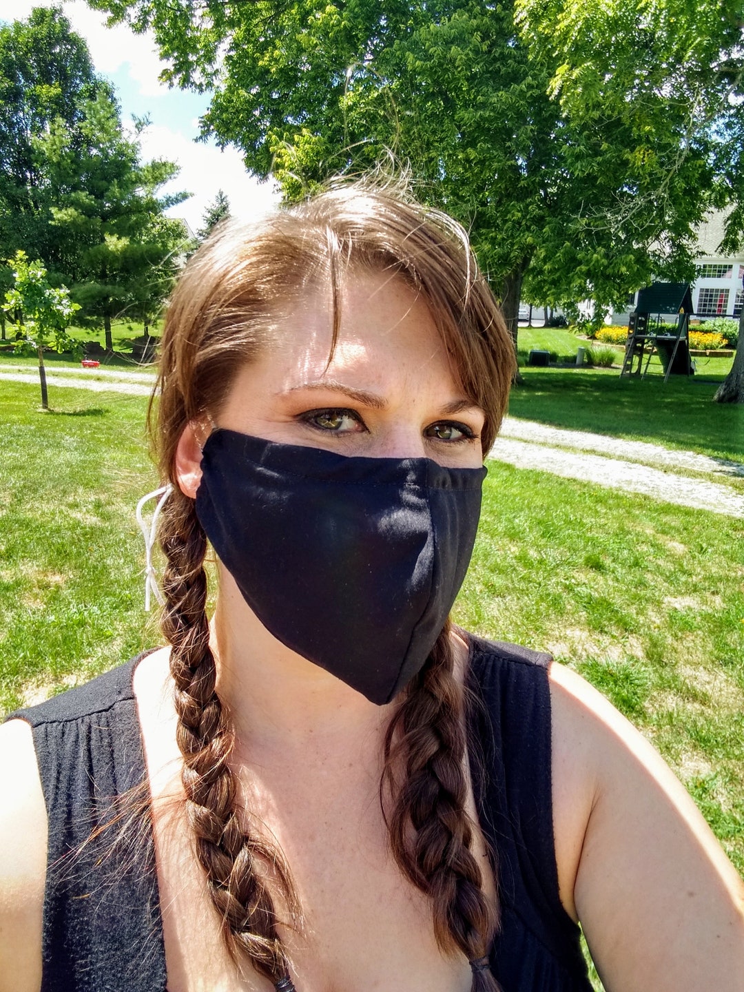 TM2020 Face Masks With Sewn-in Carbon Dioxide Pocket 100 Fabric Choices ...