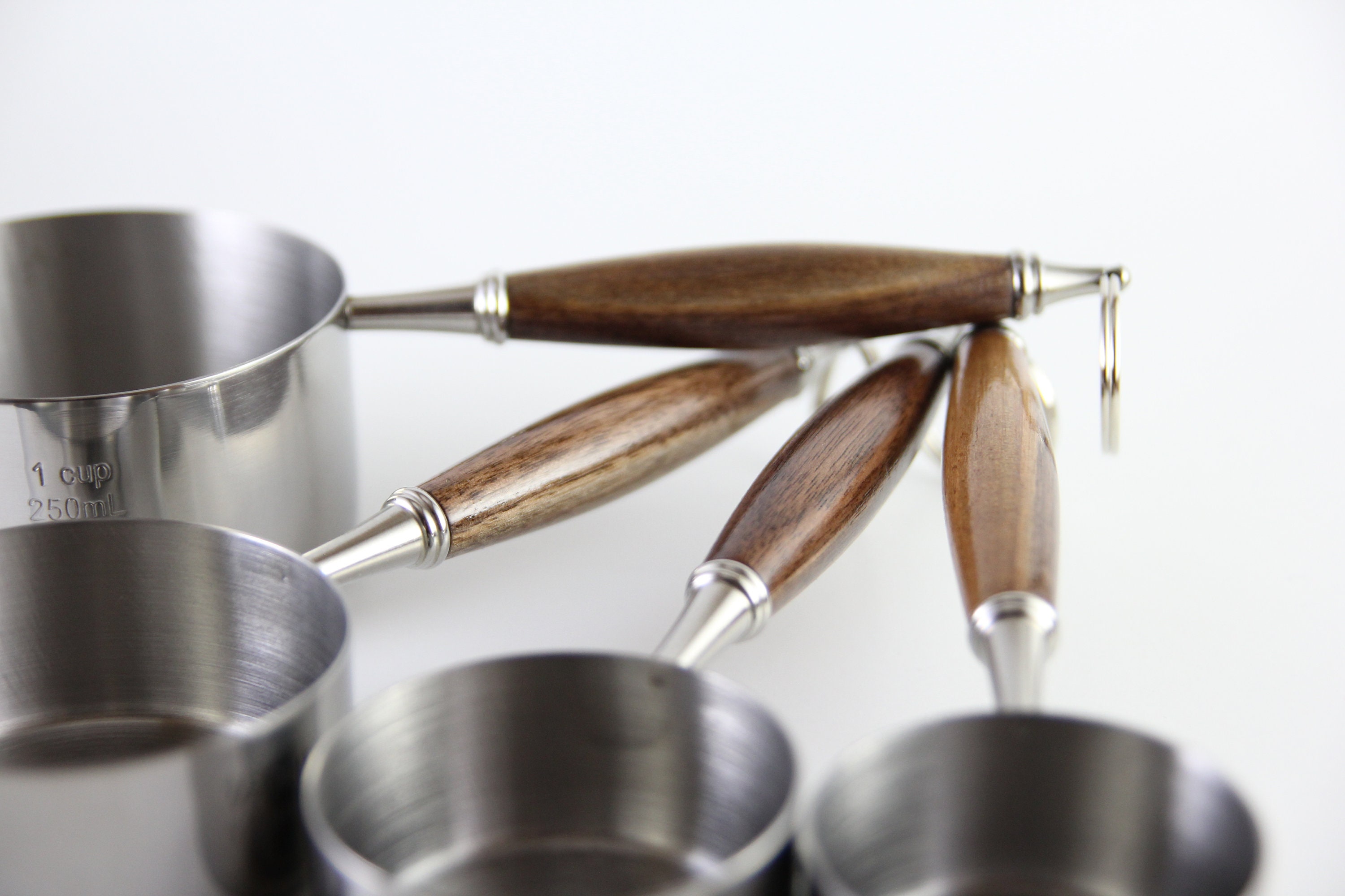 Hand Made Wood Measuring Cup Set - Western Red Cedar — Farmstead DecorNmore
