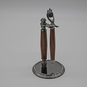 Wood Mach 3 Razor Handle and Stand - Etsy