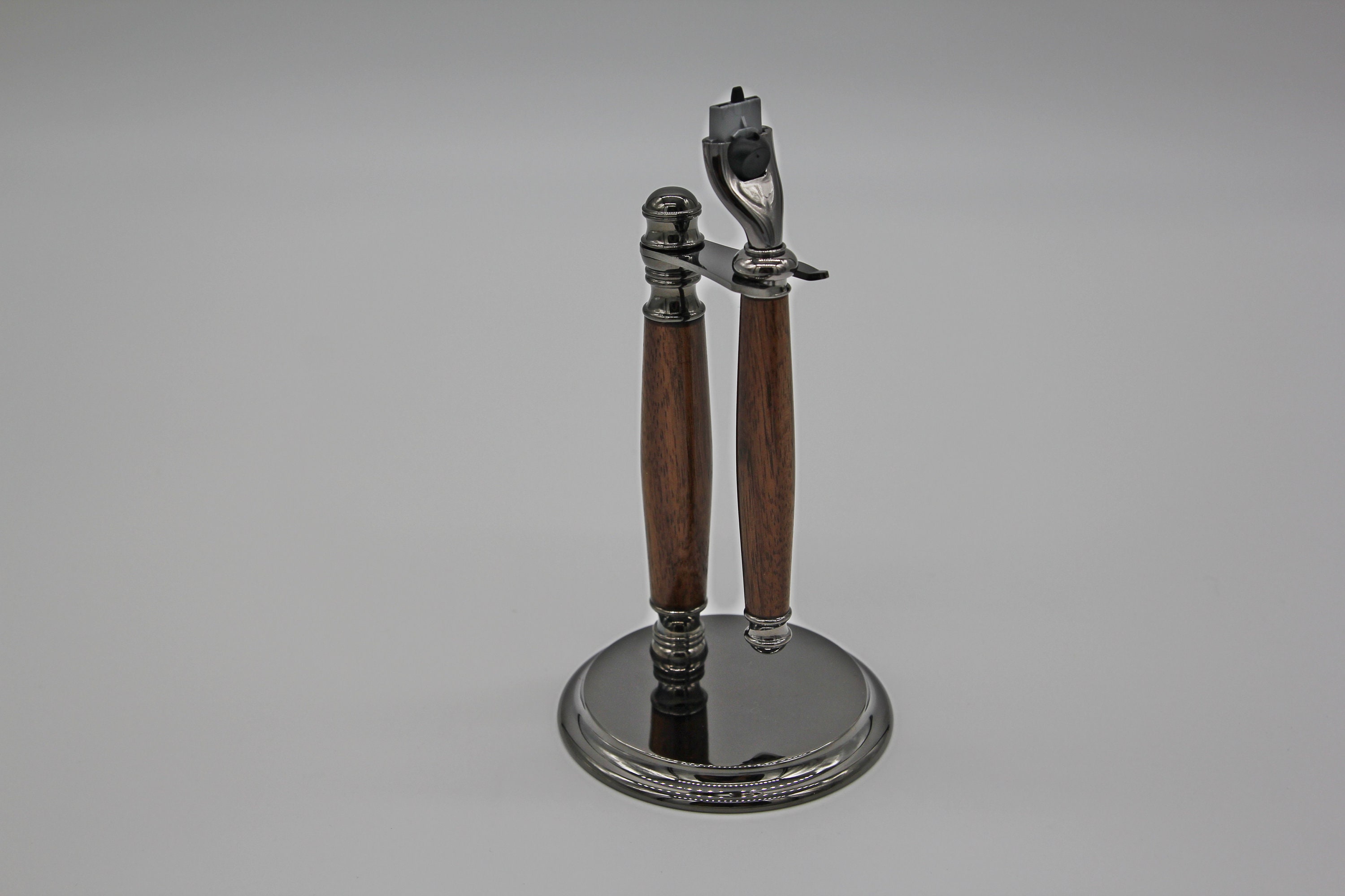 Wood Mach 3 Razor Handle and Stand - Etsy