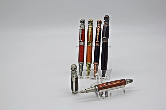 Skull Pens Skull Fountain Pen Bones Pen Voodoo Pen - Etsy