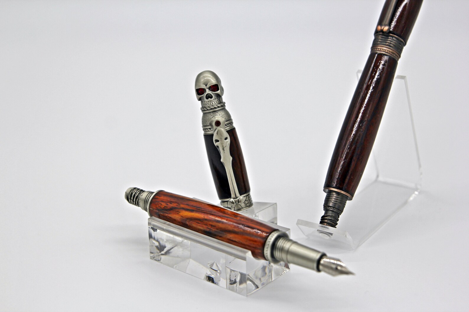 Skull Pens Skull Fountain Pen Bones Pen Voodoo Pen - Etsy