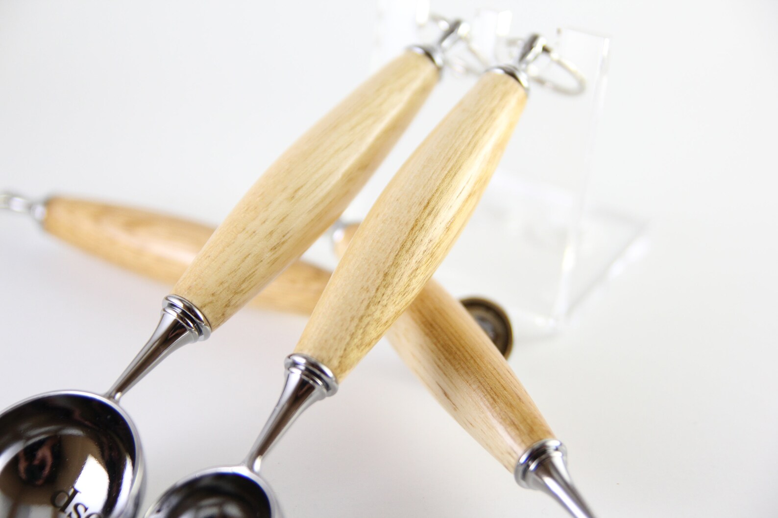 Hand Made Wood Measuring Spoons Set - Etsy