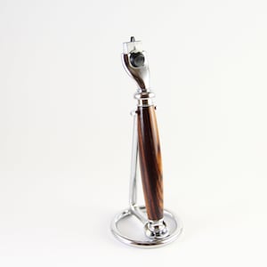 Wood Mach 3 Razor Handle and Stand - Etsy