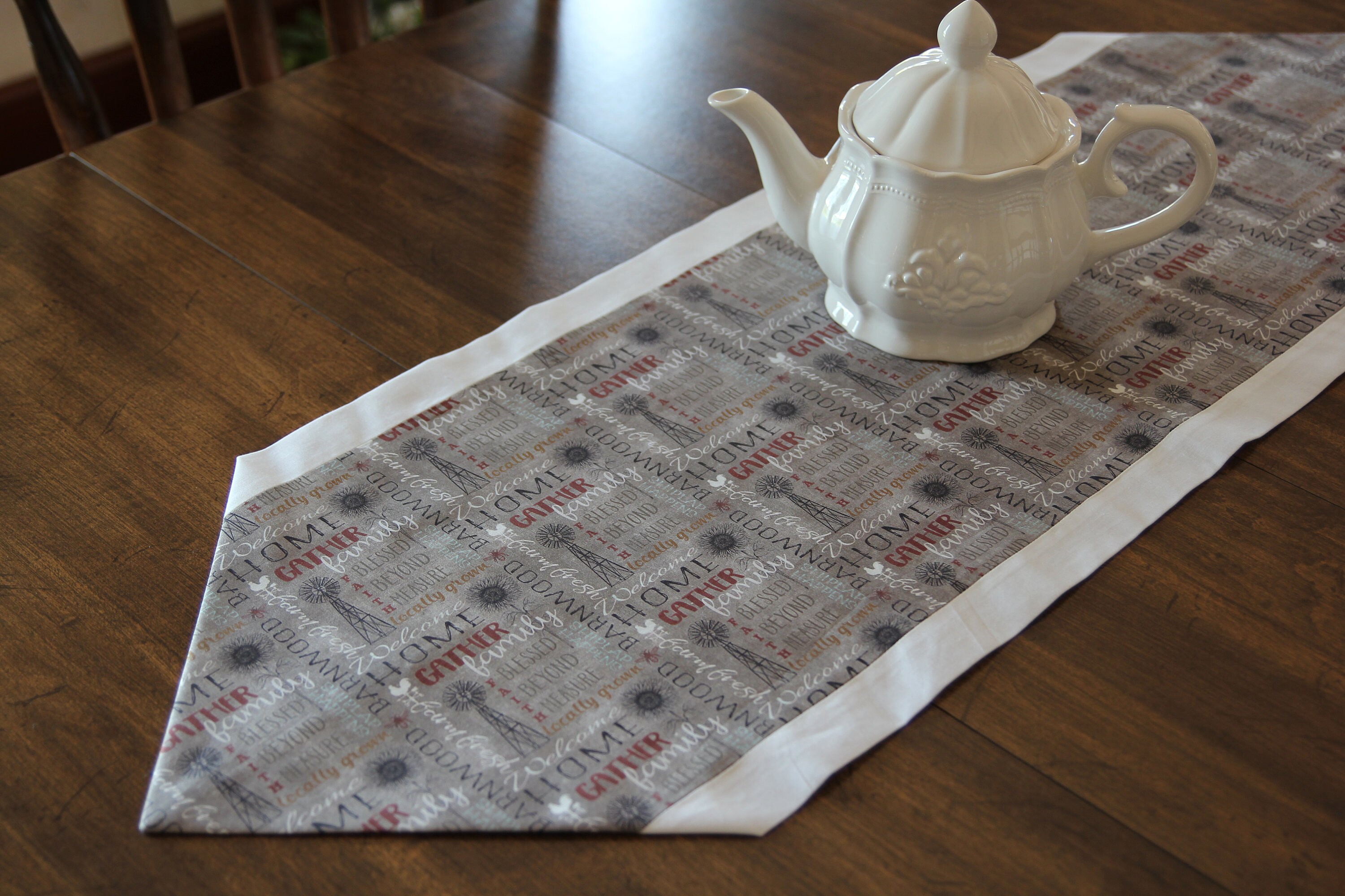 Modern Farmstead/ Windmill/ Welcome Home Table Decor; Centerpiece ...