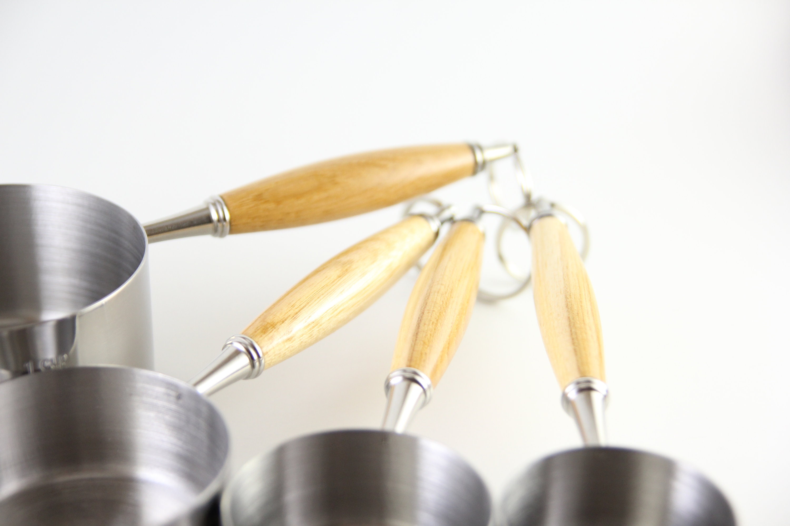 Hand Made Wood Measuring Cup Set - Western Red Cedar — Farmstead DecorNmore