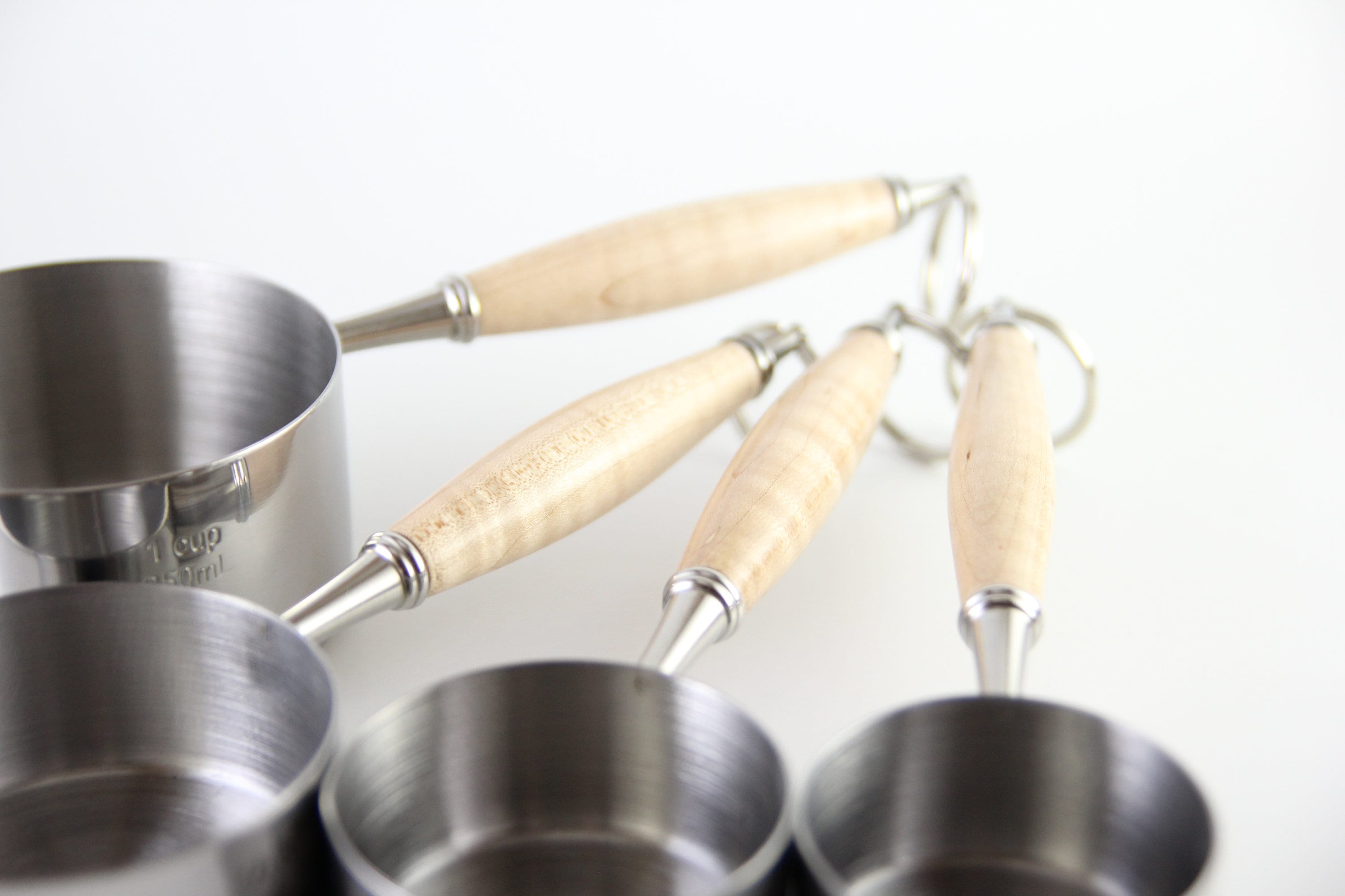 Hand Made Wood Measuring Cup Set - Western Red Cedar — Farmstead DecorNmore