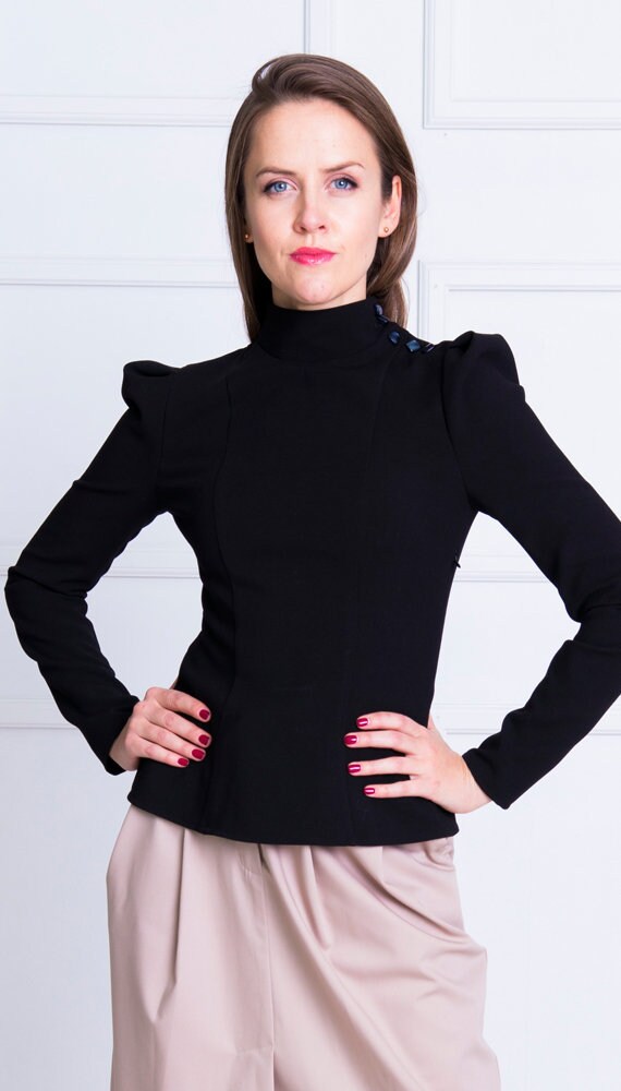 High Neck Top - Etsy