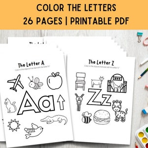 Preschool Letters of the Week - Alphabet Curriculum Worksheets ...