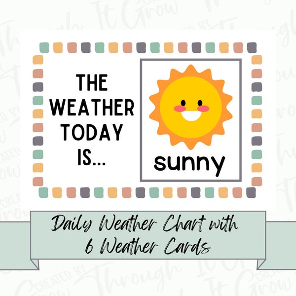 Weather Chart - Etsy