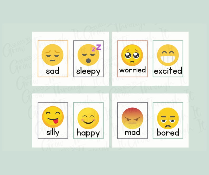 Feelings Chart - Today I'm Feeling - Learning Emotions - Homeschool ...