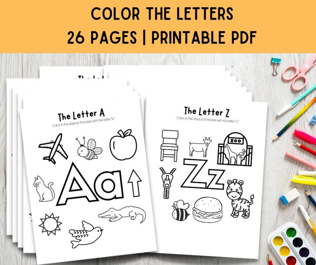 Preschool Letters of the Week - Alphabet Curriculum Worksheets ...