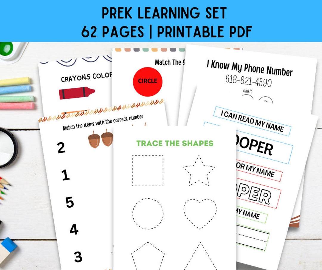 Preschool Curriculum - Trace Shapes - Learn Colors- Trace the Letters ...