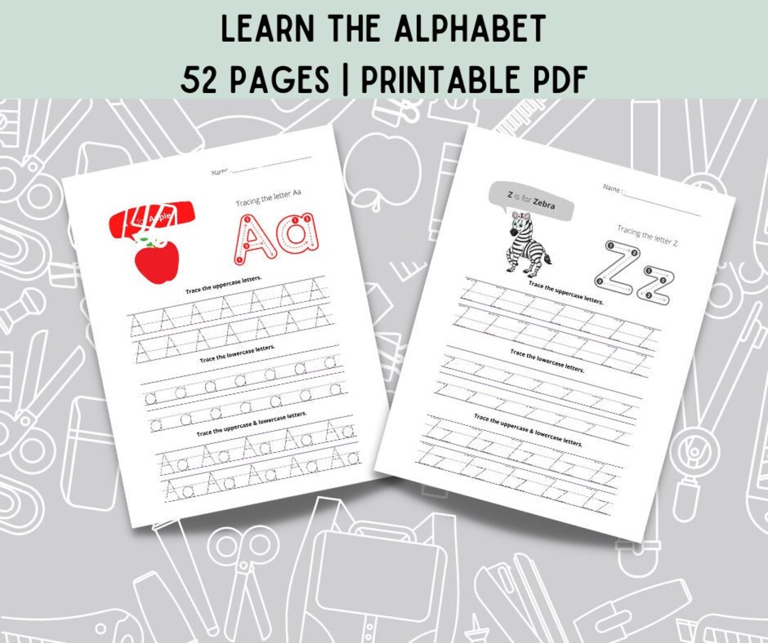 Preschool Letters of the Week - Alphabet Curriculum Worksheets ...