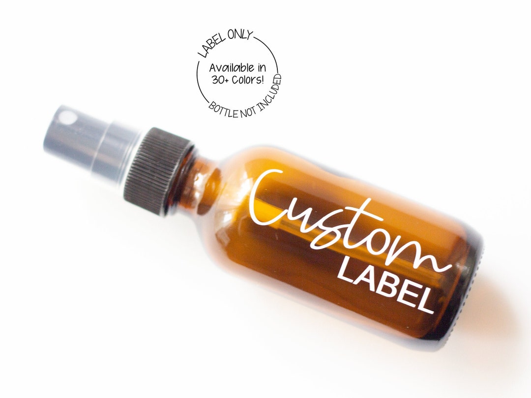 2 Oz Label - Decal Only | Custom Label | All-purpose | Bathroom ...