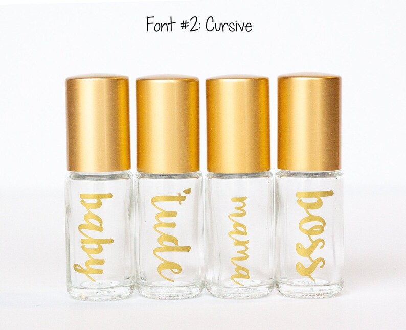 Customizable 5 Ml Labels Only - Etsy