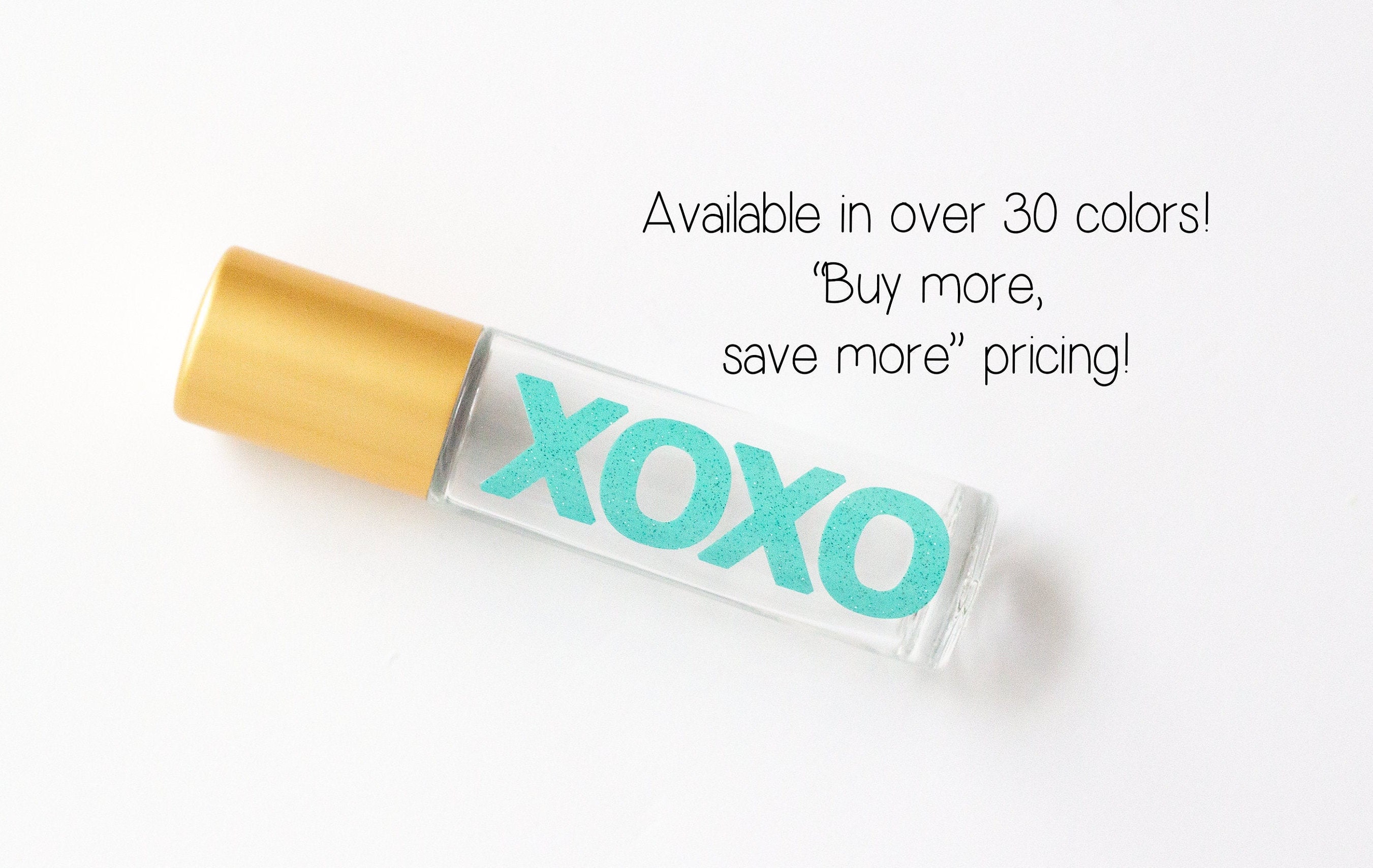 10 Ml Sticker XOXO Love Label Only Roller Ball Label - Etsy