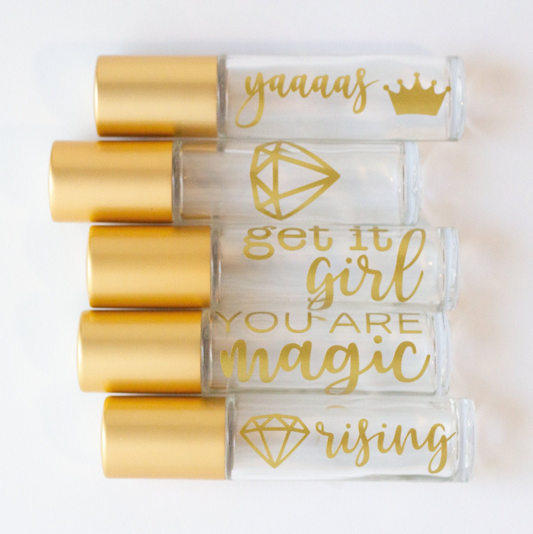 10 Ml Sticker Yaaaas Queen Label Only Roller Ball Label | Etsy