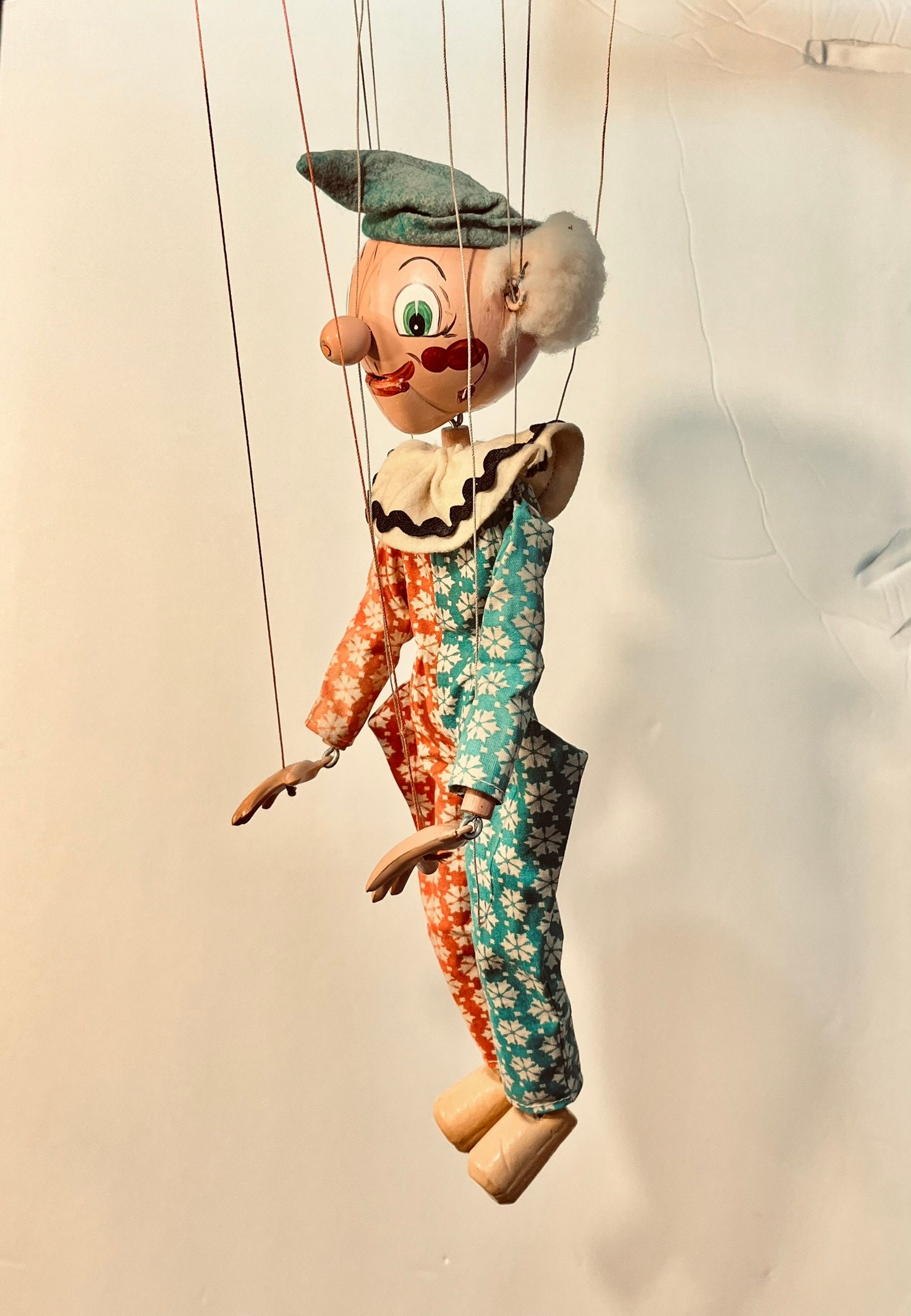Vintage Pelham Puppets Clown Marionette - Etsy