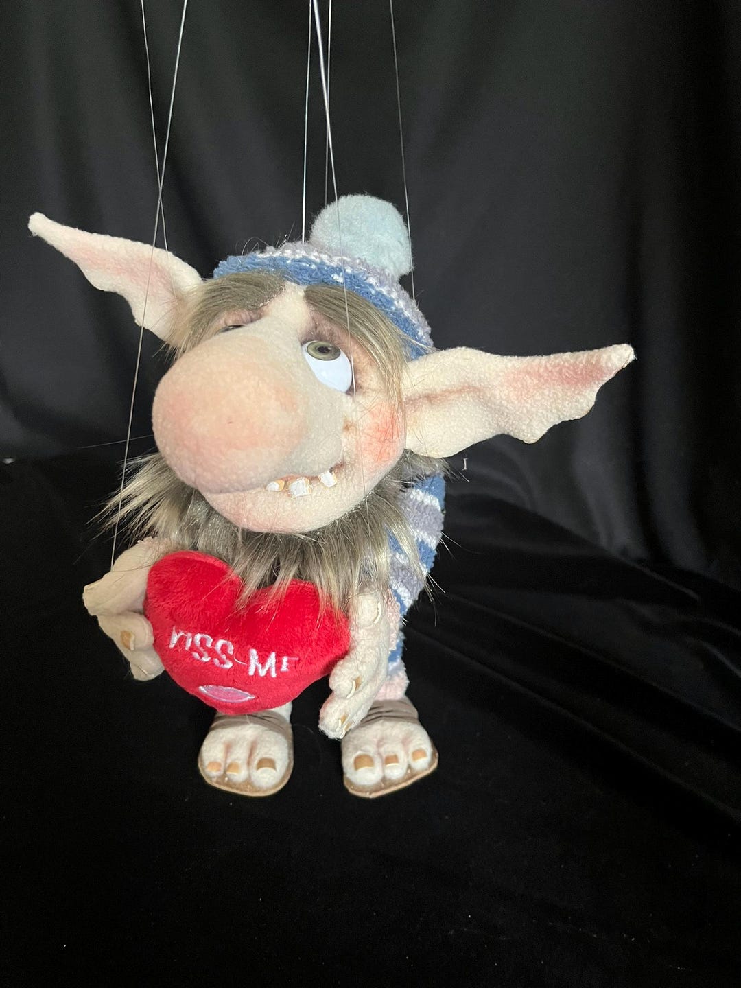 Kiss-me Toby, a Bridge Troll - Etsy