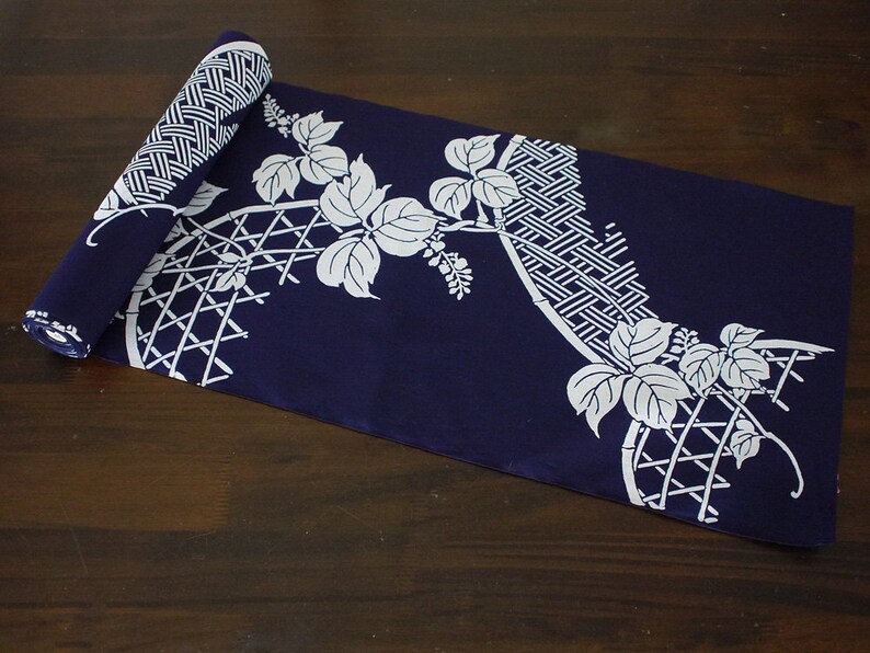 Japanese Yukata Fabric Japanese Cotton Fabric For Yukata Etsy