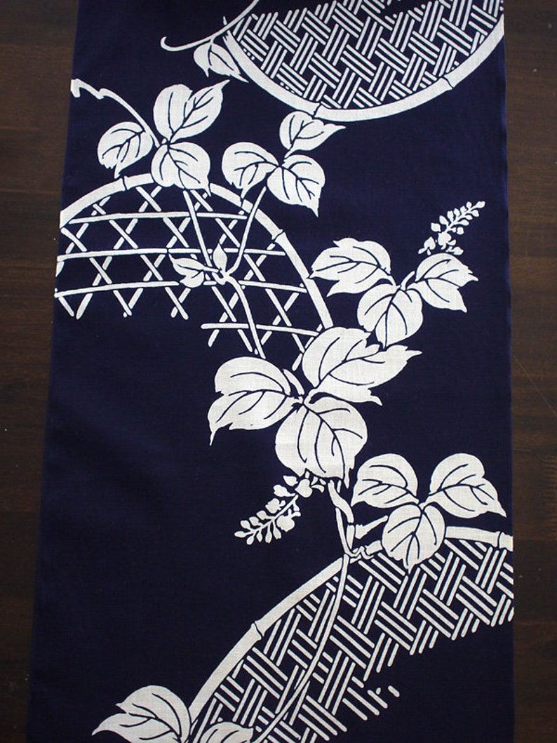 Japanese Yukata Fabric Japanese Cotton Fabric For Yukata Etsy