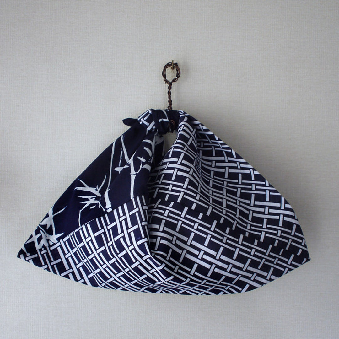 Azuma Bukuro, Japanese Traditional Style Bag, Cotton Eco Bag, Yukata ...
