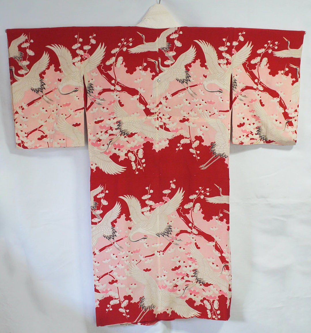 Secondhand Juban, Worn Garment Under Kimono, Japanese Vintage Juban for ...