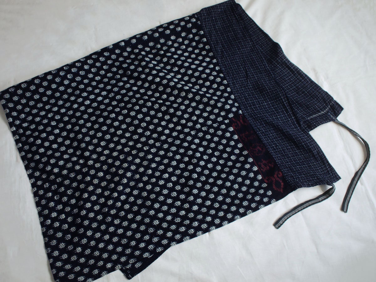 Secondhand koshimaki waist wrap worn under kimono cotton | Etsy