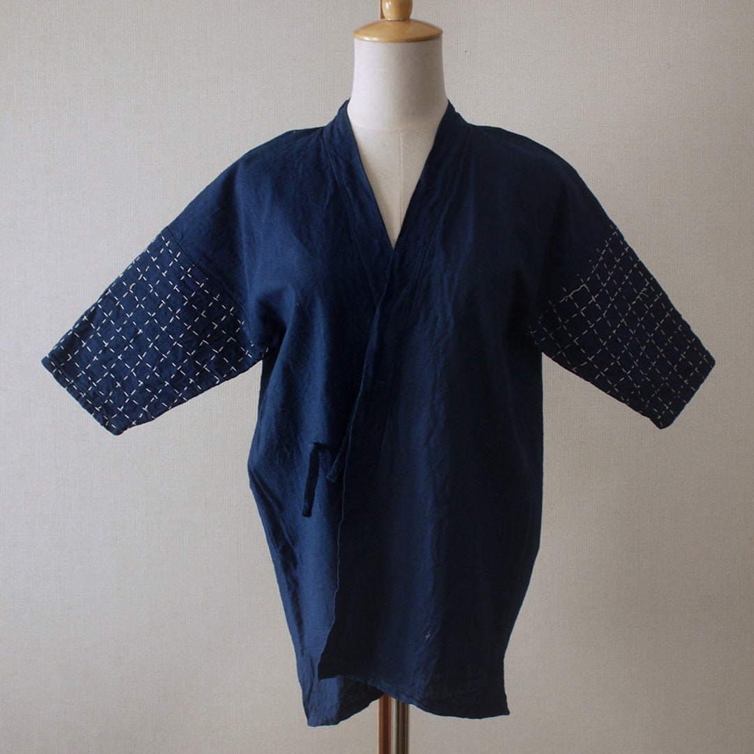 Secondhand Dogi, Uniform Worn in Japanese Martial Arts, Jacket, Sashiko ...