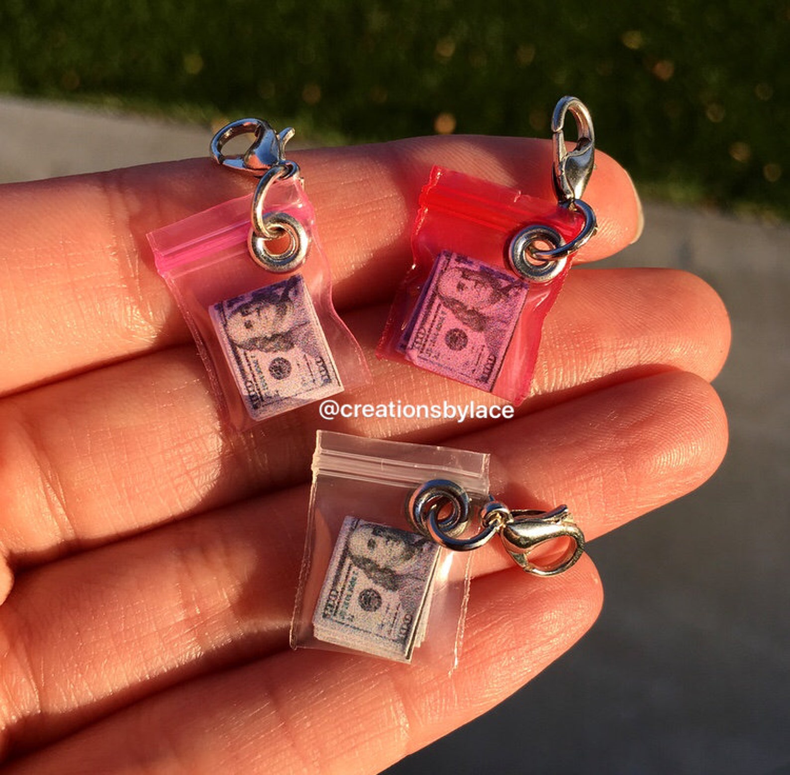 Authentic Miniature Money Bag Charms 1 Charm - Etsy