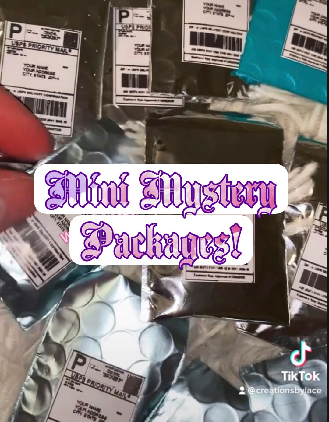 Miniature Mystery Package / Tiny Package, Mini Mailers, Surprise Bag ...