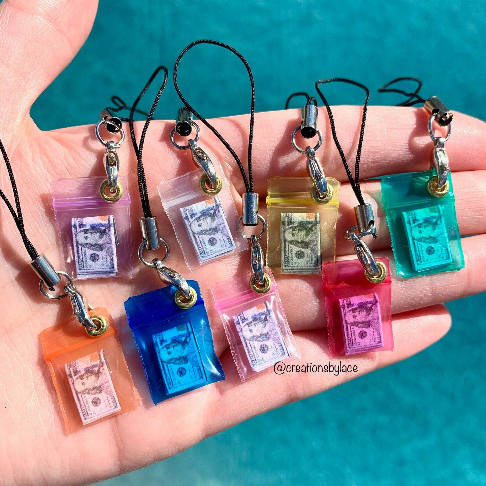Authentic Miniature Money Bag Charms 1 Charm - Etsy