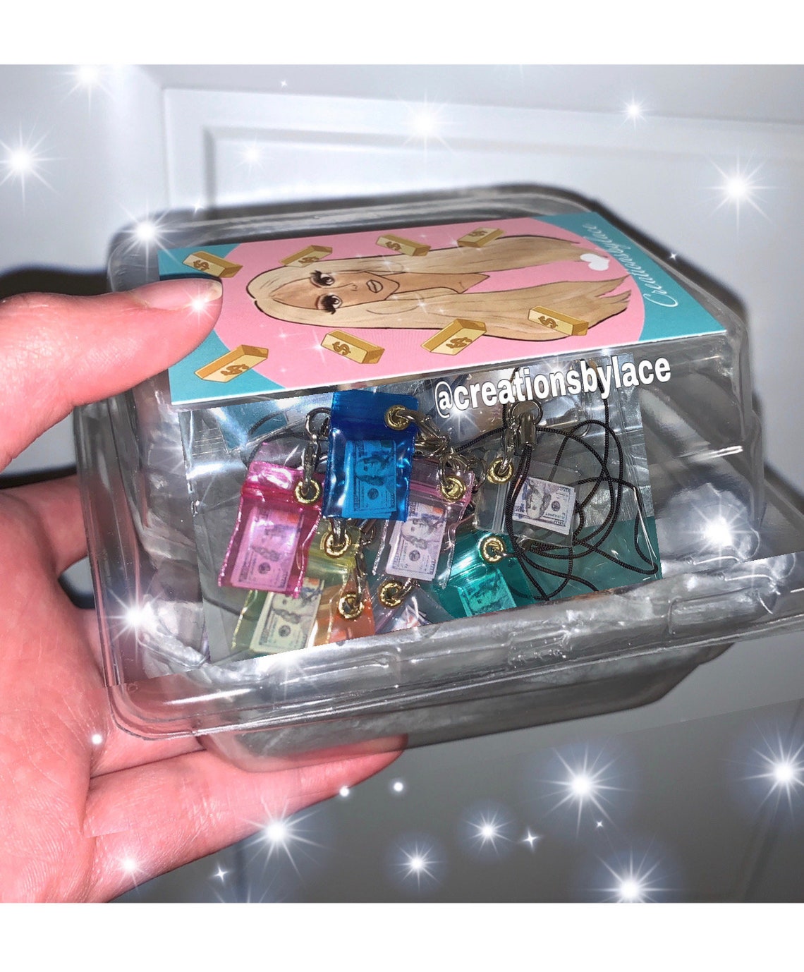 25pc Bulk Mini Money Charms Keychain Bundle Box Deal | Etsy