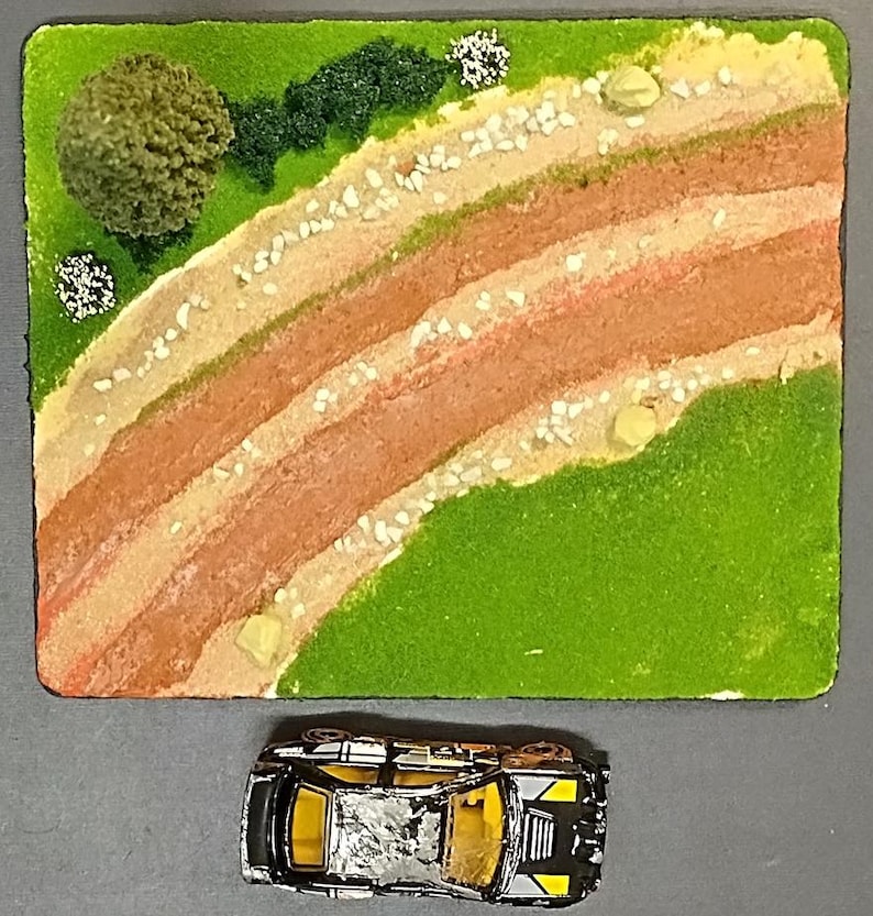 1:64 Diecast Detailed Road Diorama Rally Track - 2 Cars INCLUDED - Etsy