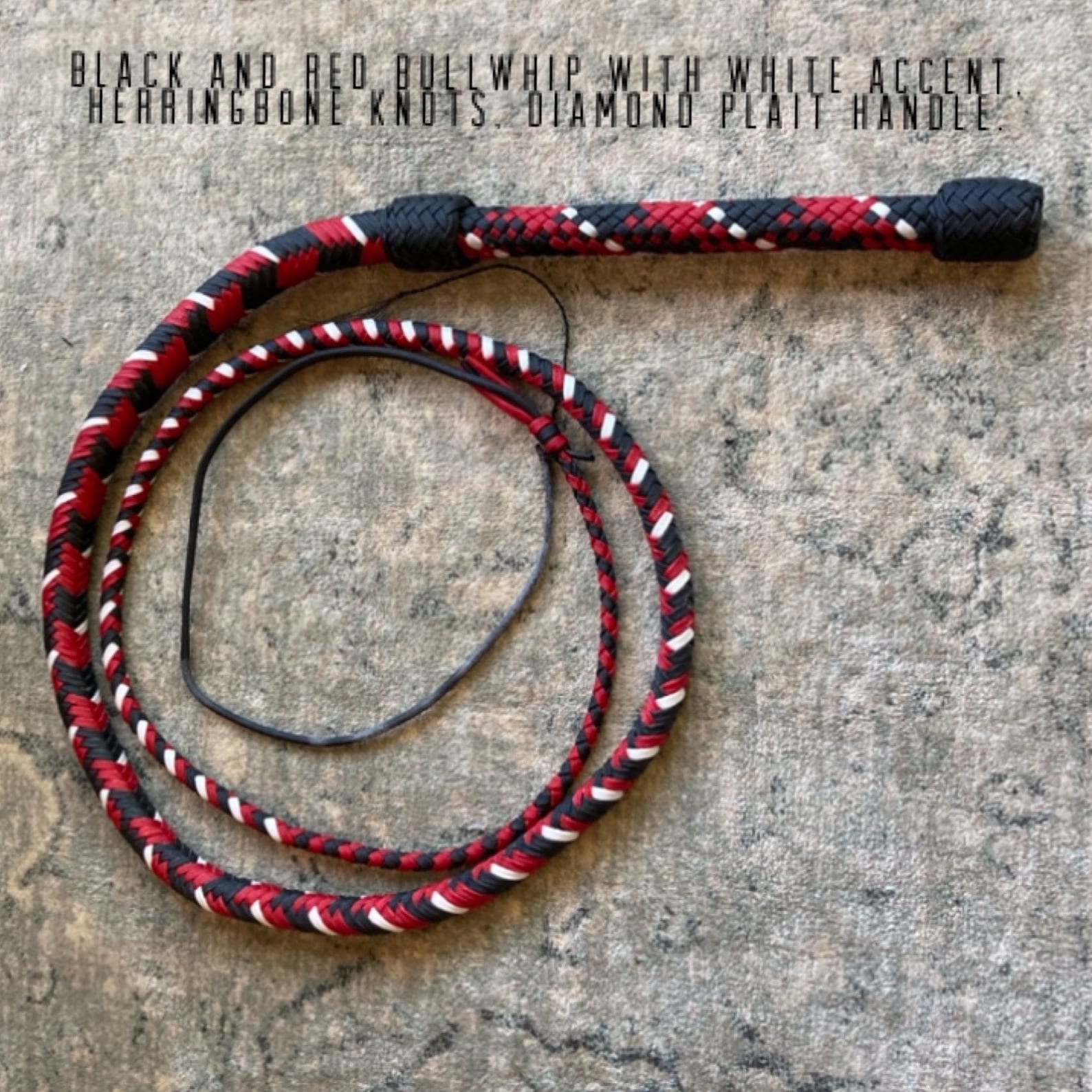 Custom American Made Bullwhips Custom Made to Order Sixteen Plait Six ...