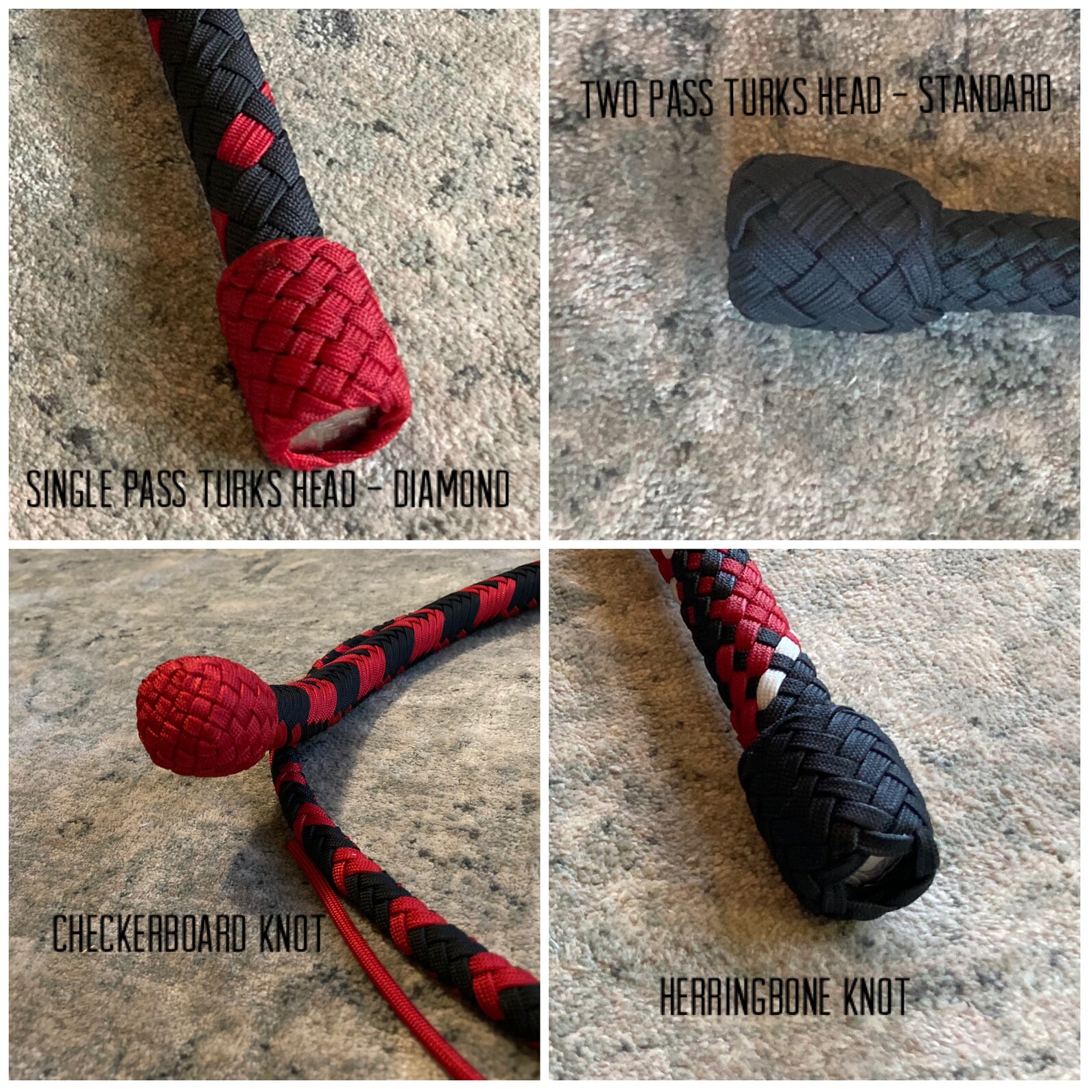 Custom American Made Bullwhips Custom Made to Order Sixteen Plait Six ...