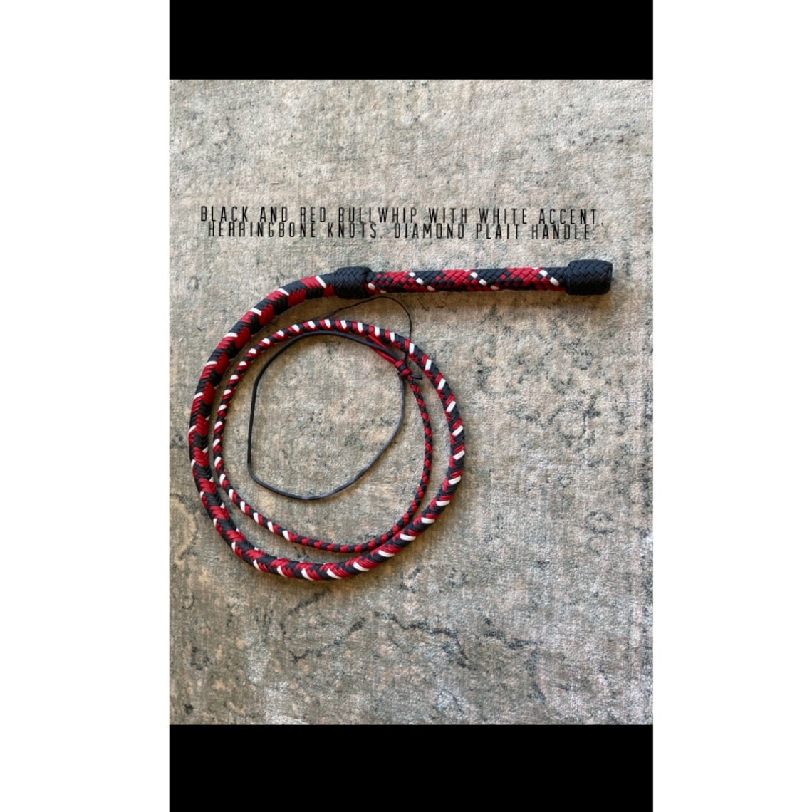 Custom American Made Bullwhips Custom Made to Order Sixteen Plait Six ...