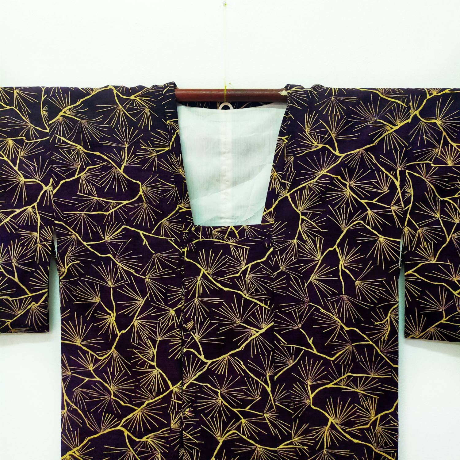 Vintage Kimono Haori Michiyuki Pattern/ Crepe Fabric/ Short - Etsy