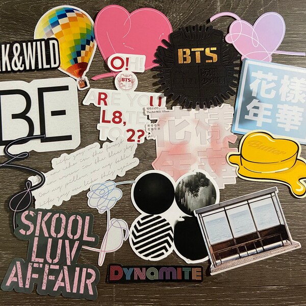 Bts Album Stickers - Etsy